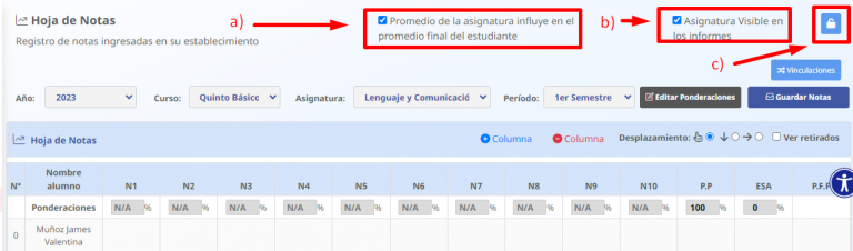 Notas Versión 2 (V2) – Ayuda WebClass